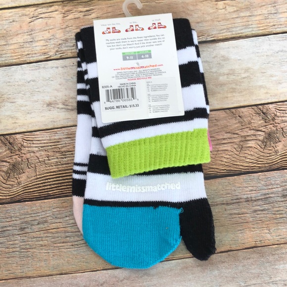 little miss match | Accessories | Nwt Little Miss Match Flip Flop Socks ...